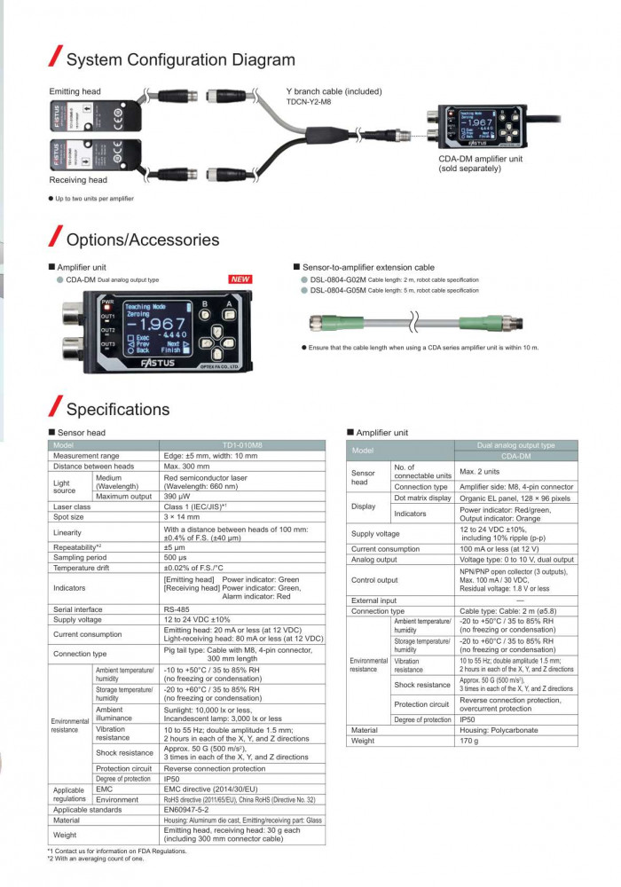 TD1 Series document page 4