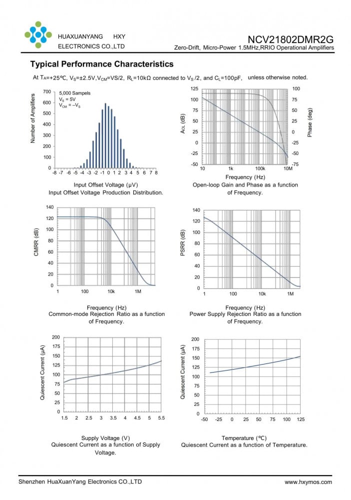 NCV21802DMR2G-HXY datasheet page 5