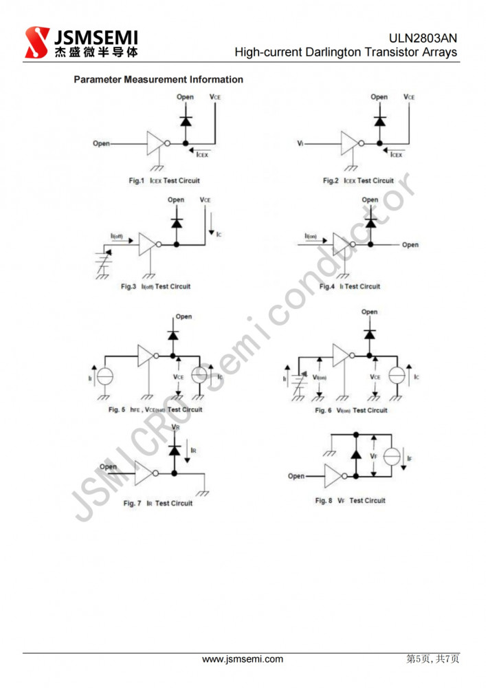 ULN2803AN-JSM datasheet page 5