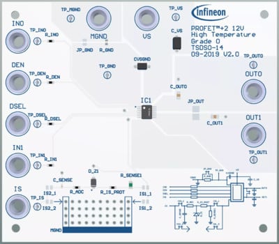 Infineon BTS70902EPLXUMA1 Power Distribution Switch