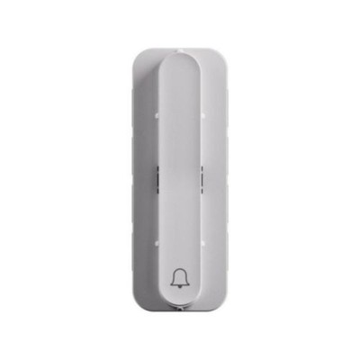Arteor Advance - 1 module 1 way 10A slim bell push matt white - 250V AC electromechanical push button - IP20 - Screw terminals for sale