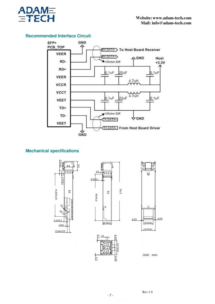 TVASFPSM-X datasheet page 7