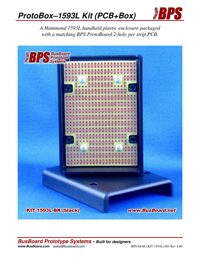KIT-1593L-BK documentation page 1
