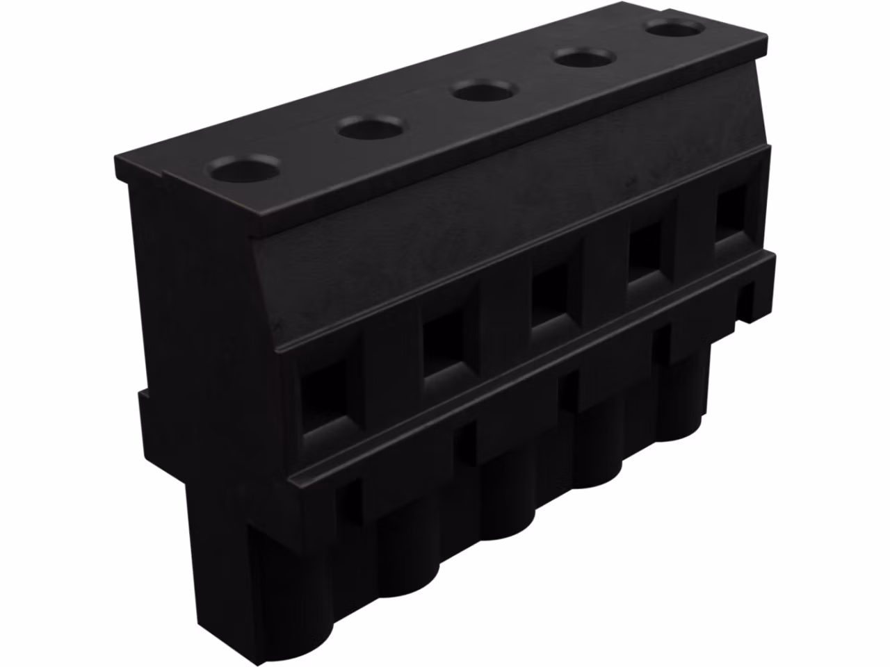 7.50mm Beau Eurostyle Pluggable Terminal Block, 90° Wire Entry, 5 Circuits for sale