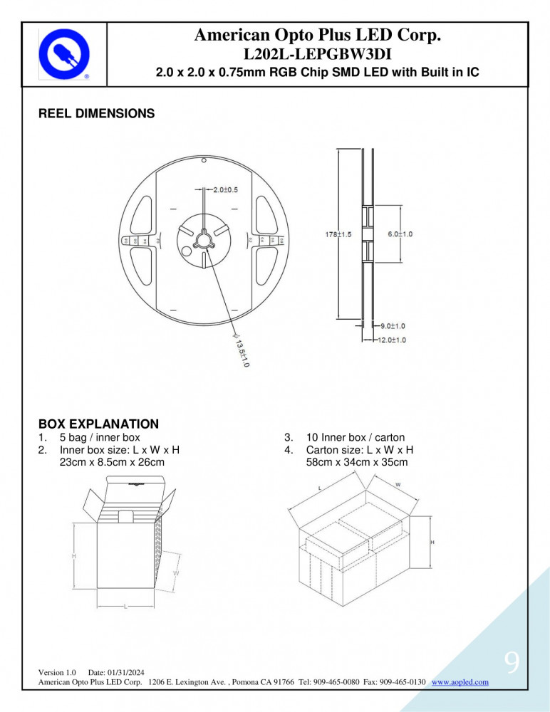 L202L-LEPGBW3DI datasheet page 9
