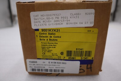 Schneider 9001KYK31 Pushbutton Switch for sale