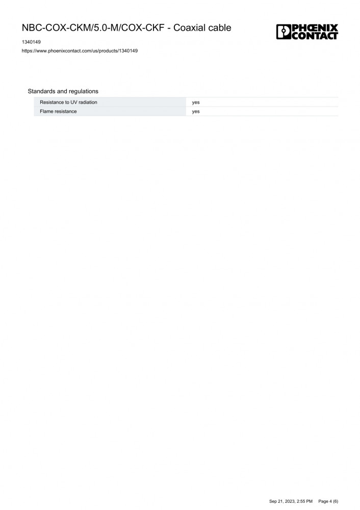 Phoenix Contact 1340149 technical document page 4