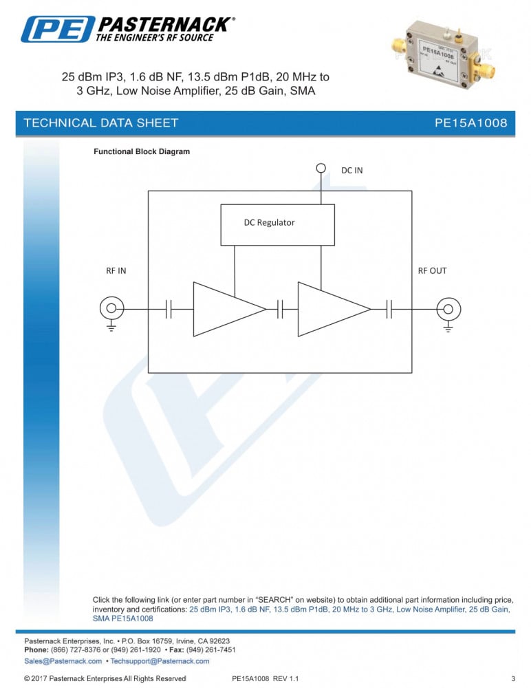 PE15A1008 datasheet page 3