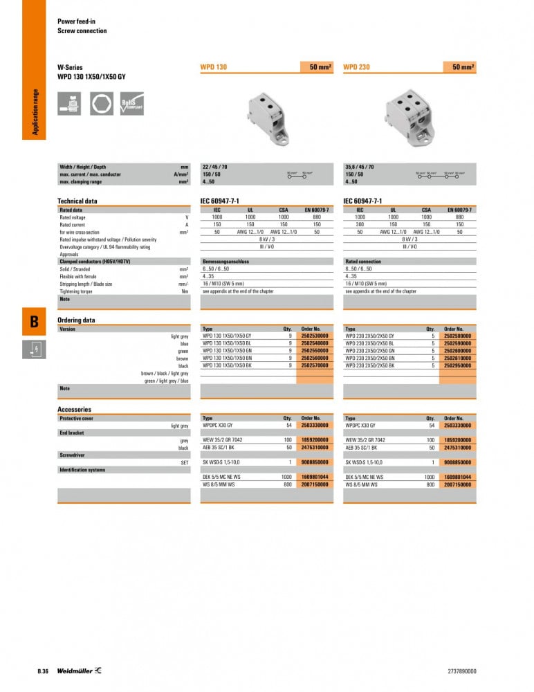 WEIDMULLER 2502610000 document page 5