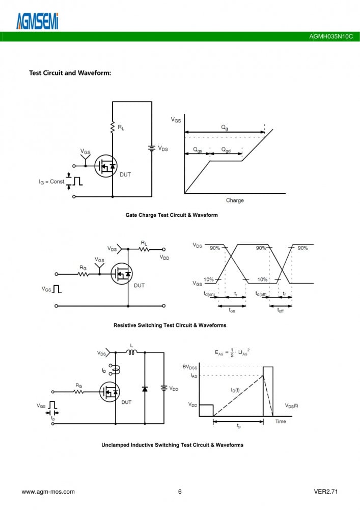 AGMH035N10C datasheet page 6