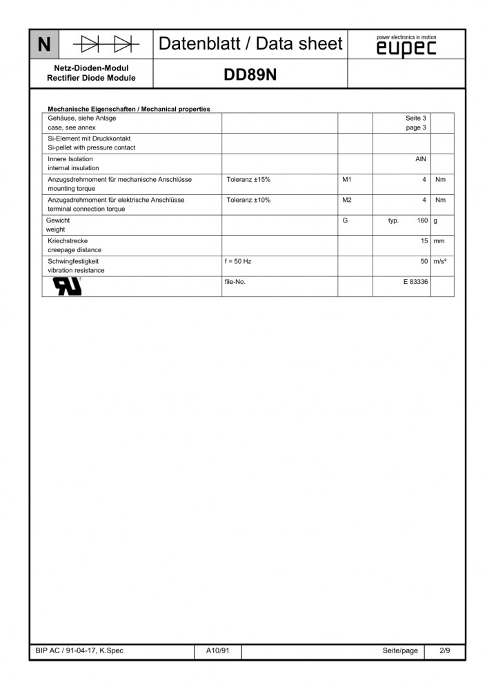 ND89N12K datasheet page 2