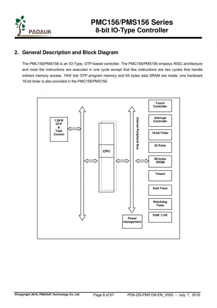 PMC156 datasheet page 8