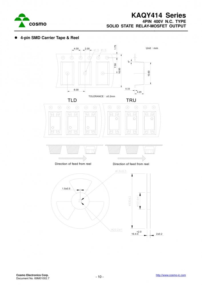 KAQY414S datasheet page 10