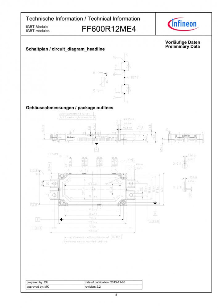 FF600R12ME4 datasheet page 8