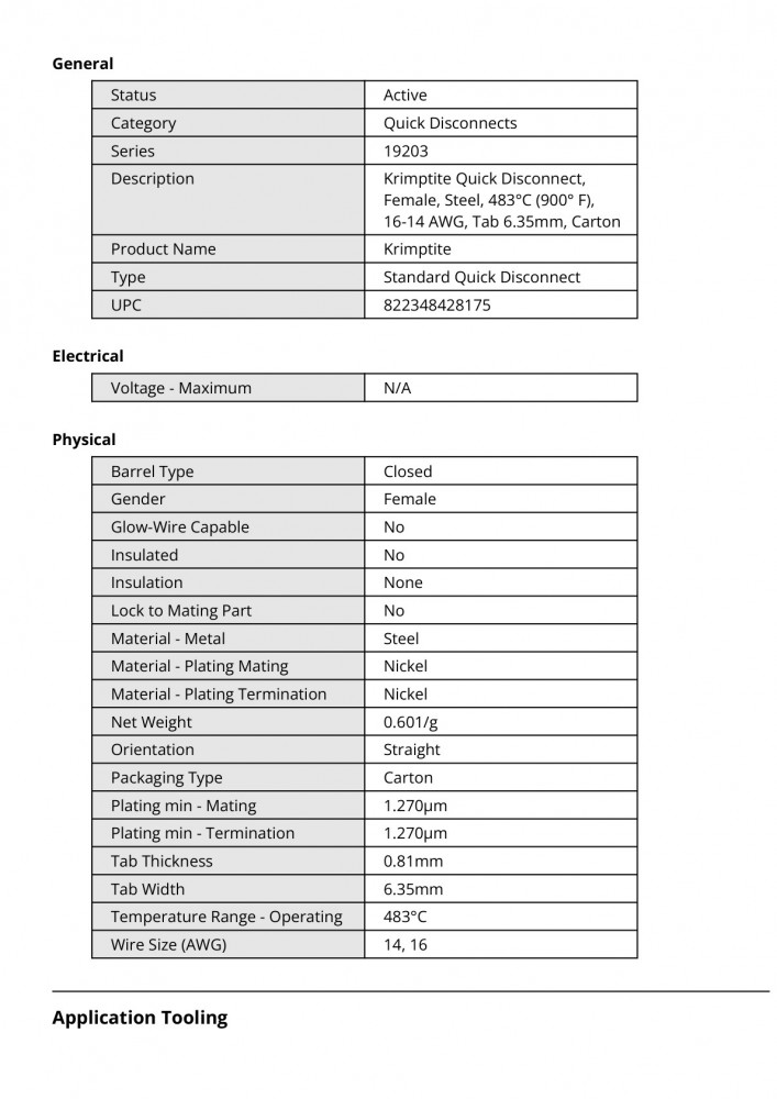 MOLEX 192030390 technical document image, page 2