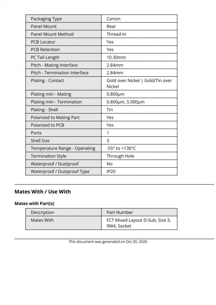 MOLEX 1731070380 product document image, page 3