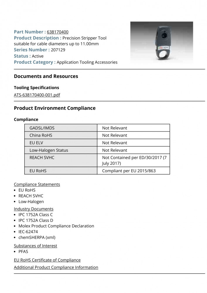 638170400 tooling document page 1