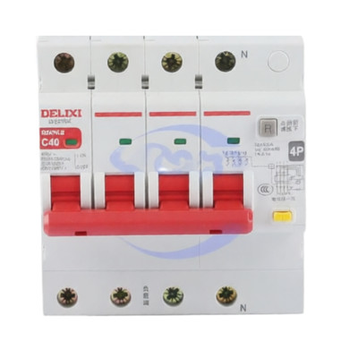 Delixi Electric DZ47VLE4C40 Miniature Residual Current Circuit Breaker for sale