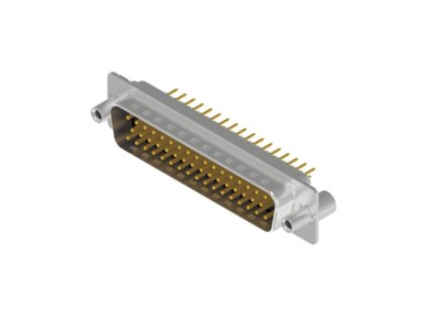 D-SUB Standard • 50-pos. • Plug • Solder pin straight • Threaded rear spacer • Quality class 3 • UNC 4-40 for sale