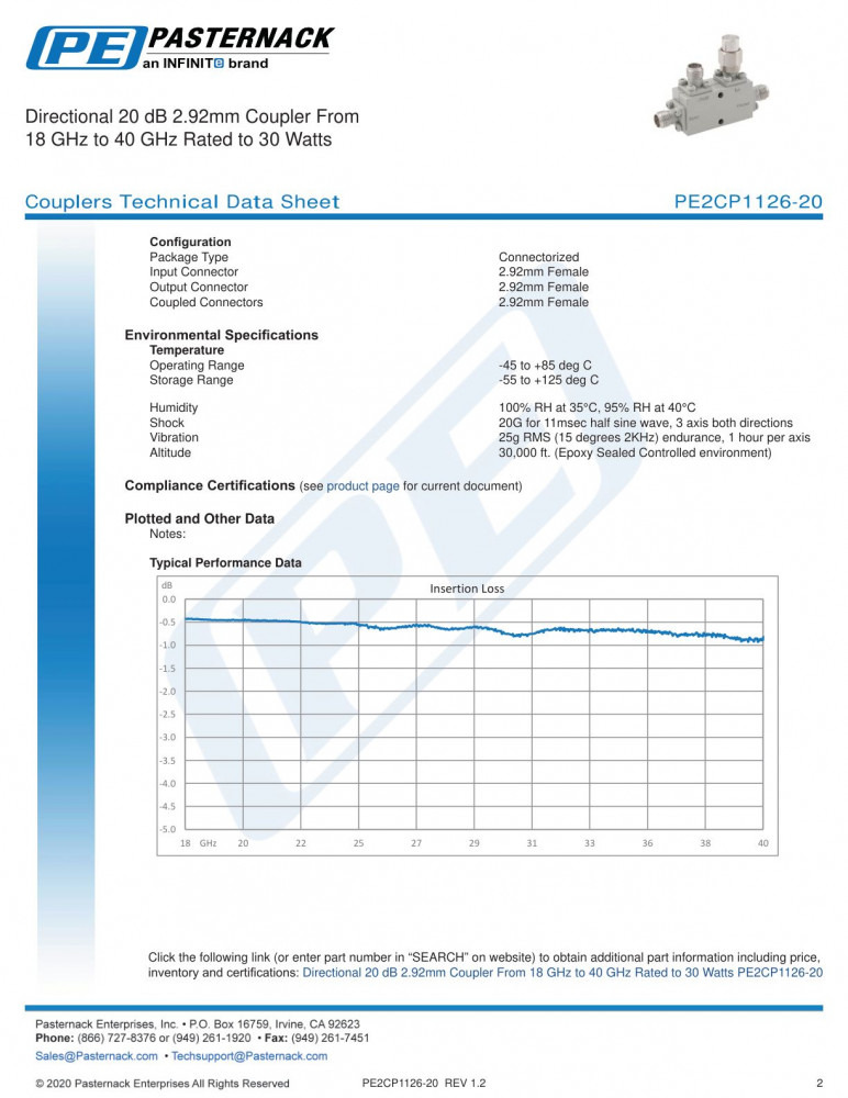 PE2CP1126-20 datasheet page 2