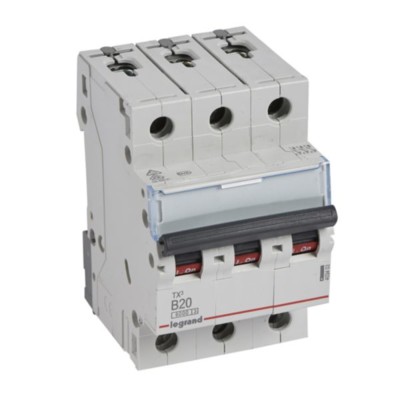 MCB TX3 6000A 3 pole 20A curve B for sale