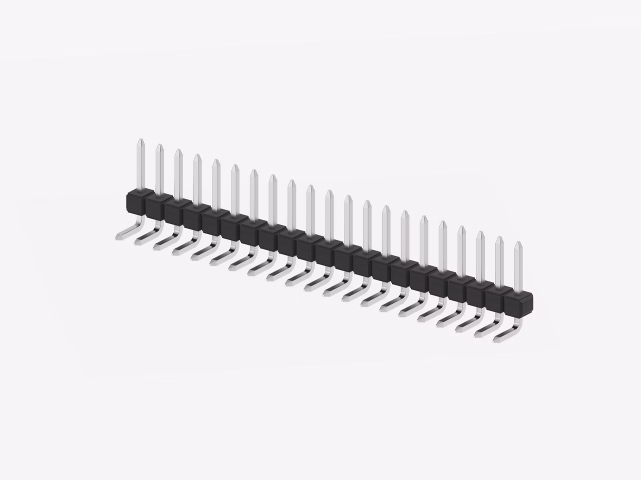 KK 254 Breakaway Header, Right-Angle Surface Mount Compatible, 21 Circuits, Tin (Sn) Plating, Mating Pin Length 6.20mm, Bag for sale