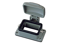 Enclosure, Die-cast Aluminum, S-8100 Series, without External Mounting Flanges, 360 x 120 x 80mm Outside Dimensions, Black RAL 9005