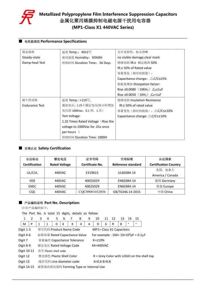 SRD MP1 X1 datasheet page 2