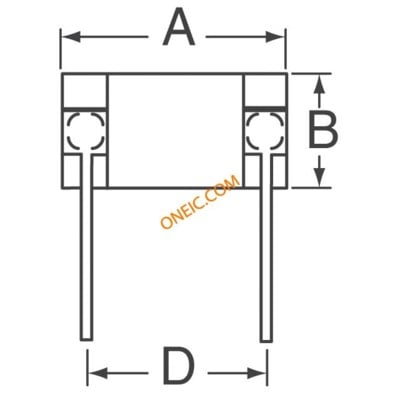 Caddock USF370-9.99M-0.1%-5PPM Through Hole Resistor