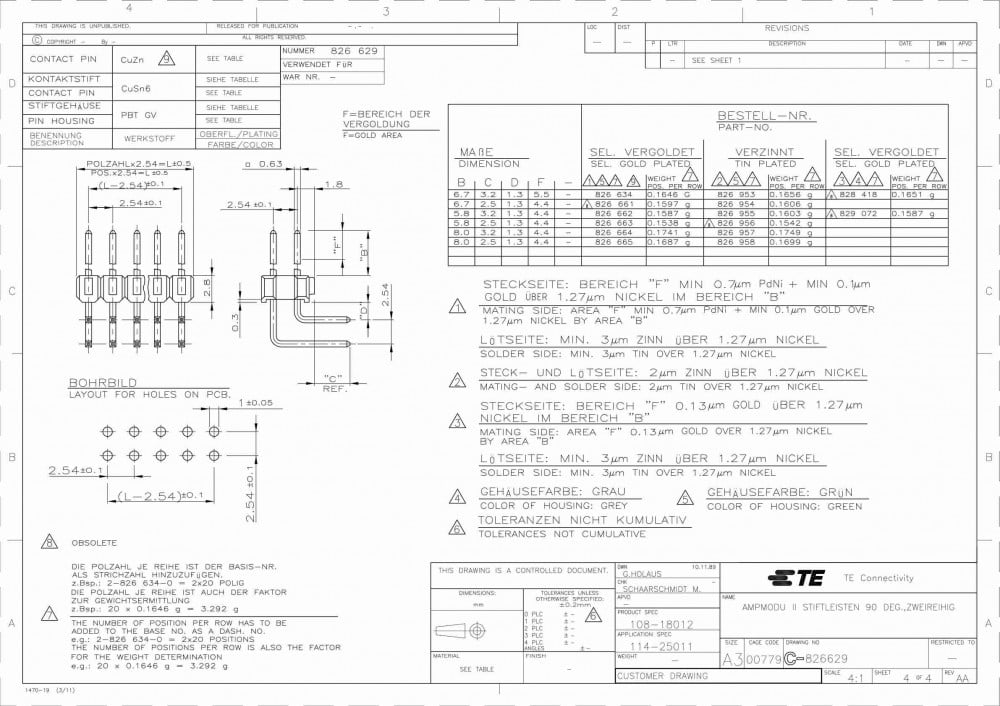 TE Connectivity 826629 drawing page 4
