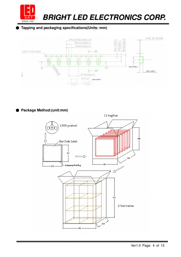 BL-3014W10-R80 datasheet page 3