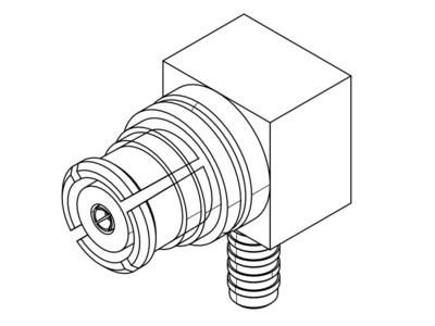 50 Ohms, BMA Plug Vertical, Press-In Receptacle