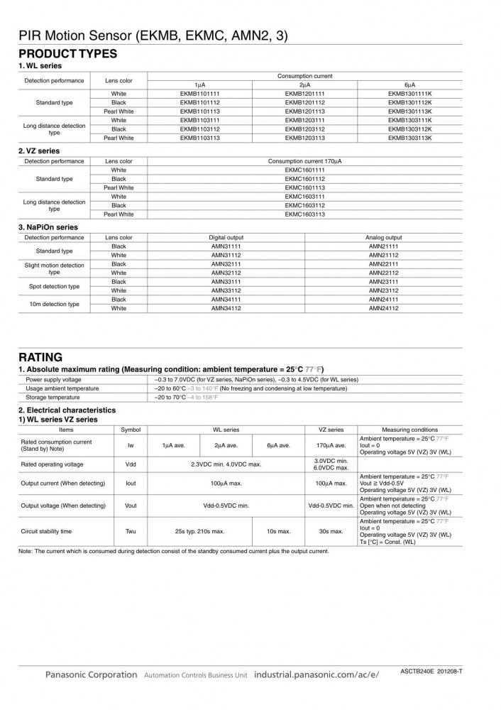 EKMB1303111K technical document page 2