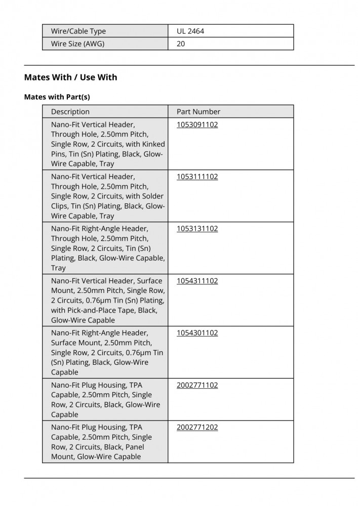 Product document preview, page 3
