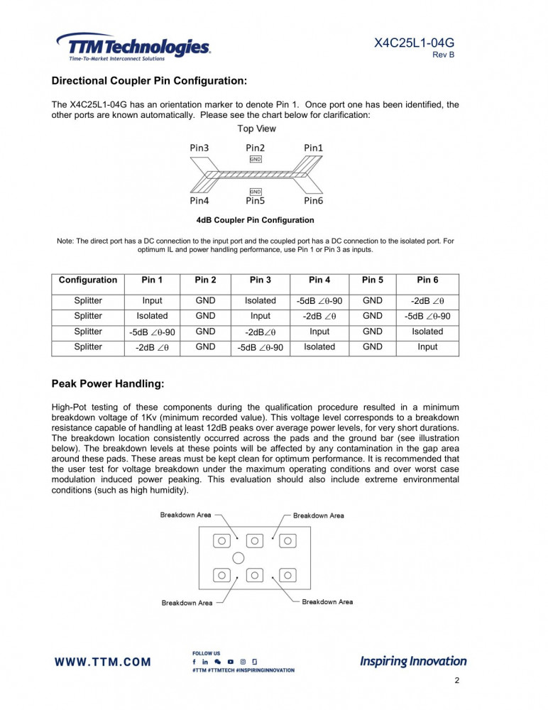 X4C25L1-04G datasheet page 2