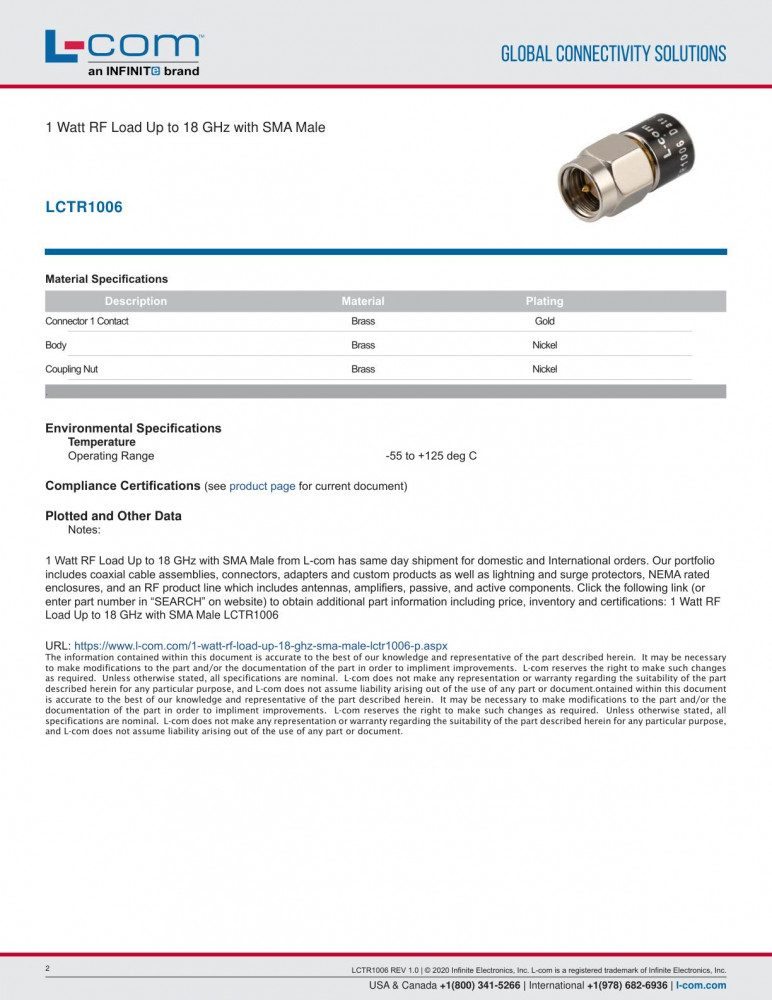 LCTR1006 technical document page 2