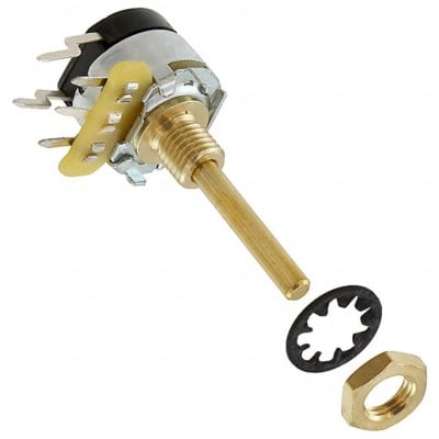 CTS 270X232A504B2B1 Rotary Potentiometer – Precision Tapered Rheostat for Audio and Control Circuits