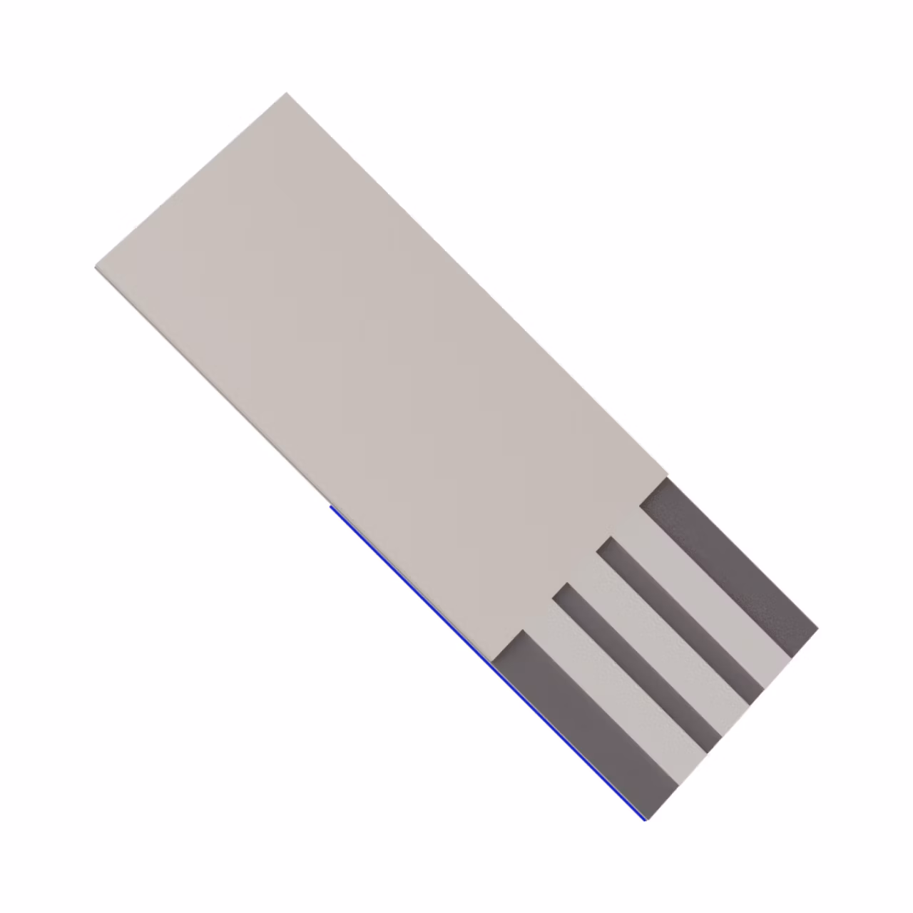 1.25mm Pitch Premo-Flex FFC Jumper, Opposite Side Contacts (Type D), 152.00mm Cable Length, Tin (Sn) Plating, 3 Circuits for sale