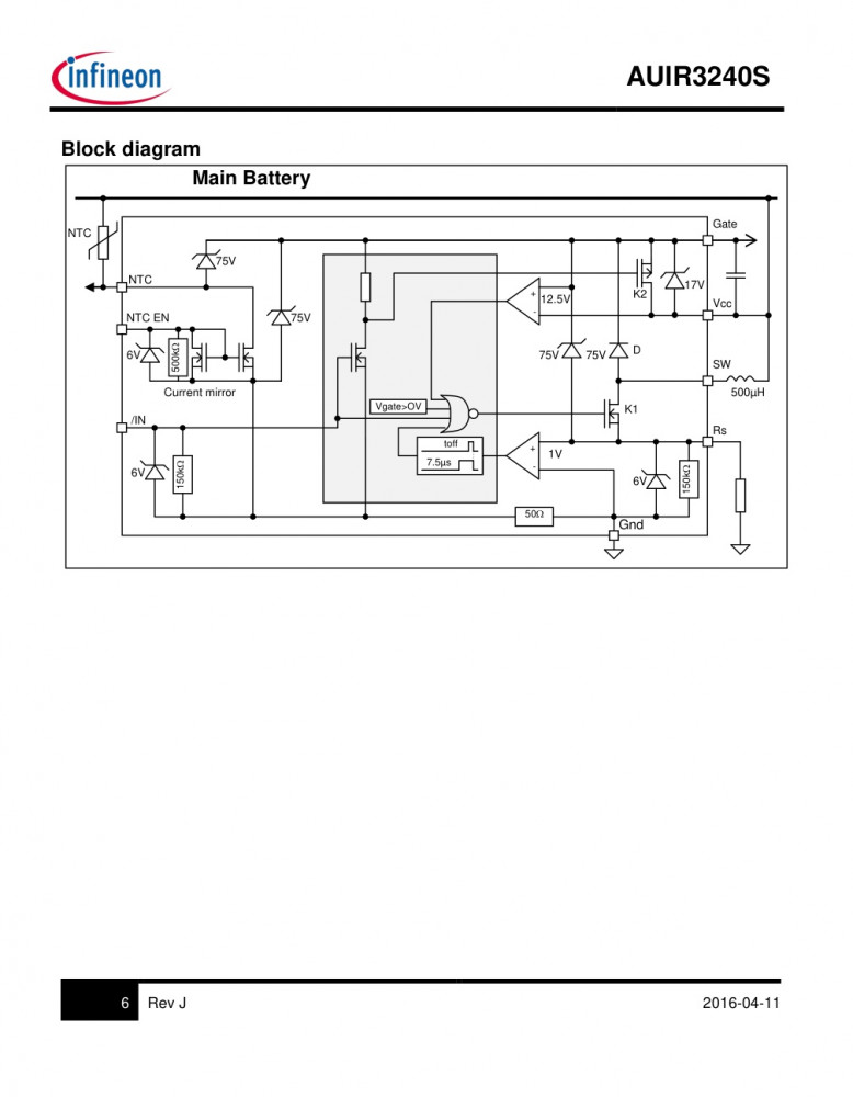 AUIR3240STR datasheet page 6