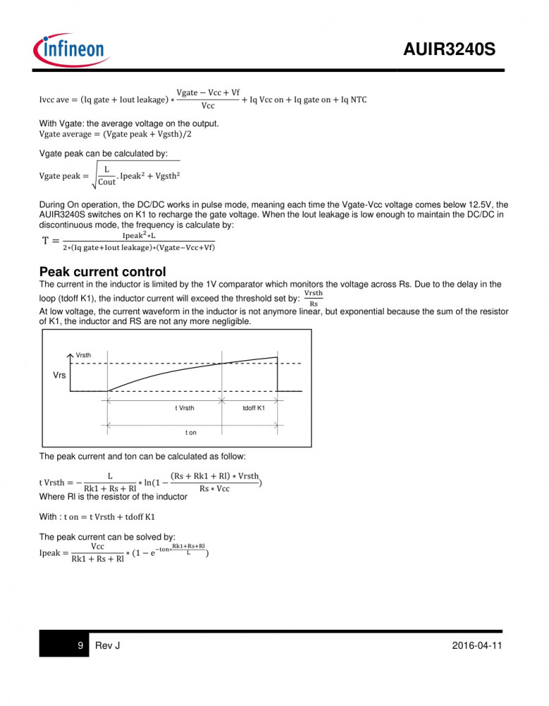 AUIR3240STR datasheet page 9