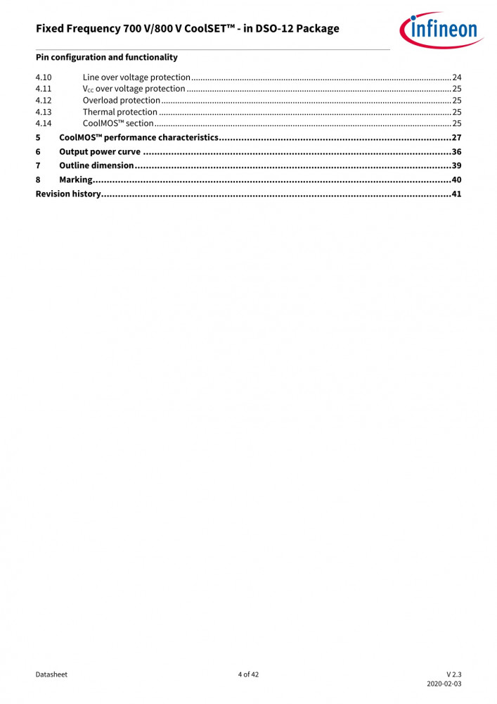 ICE5GR4780AG datasheet page 4
