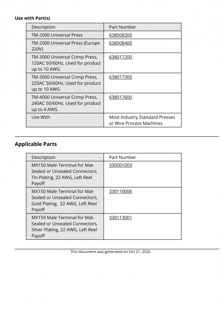 639000600 tooling document page 3