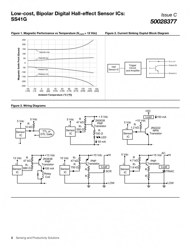 Honeywell SS41G installation instructions page 2