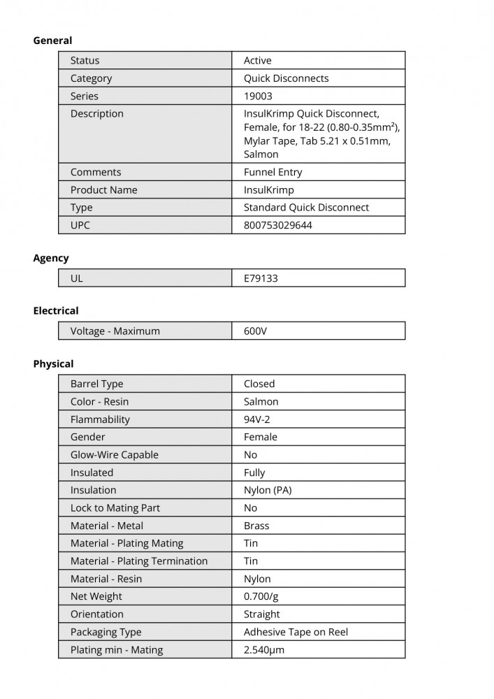 190030074 product document image, page 2