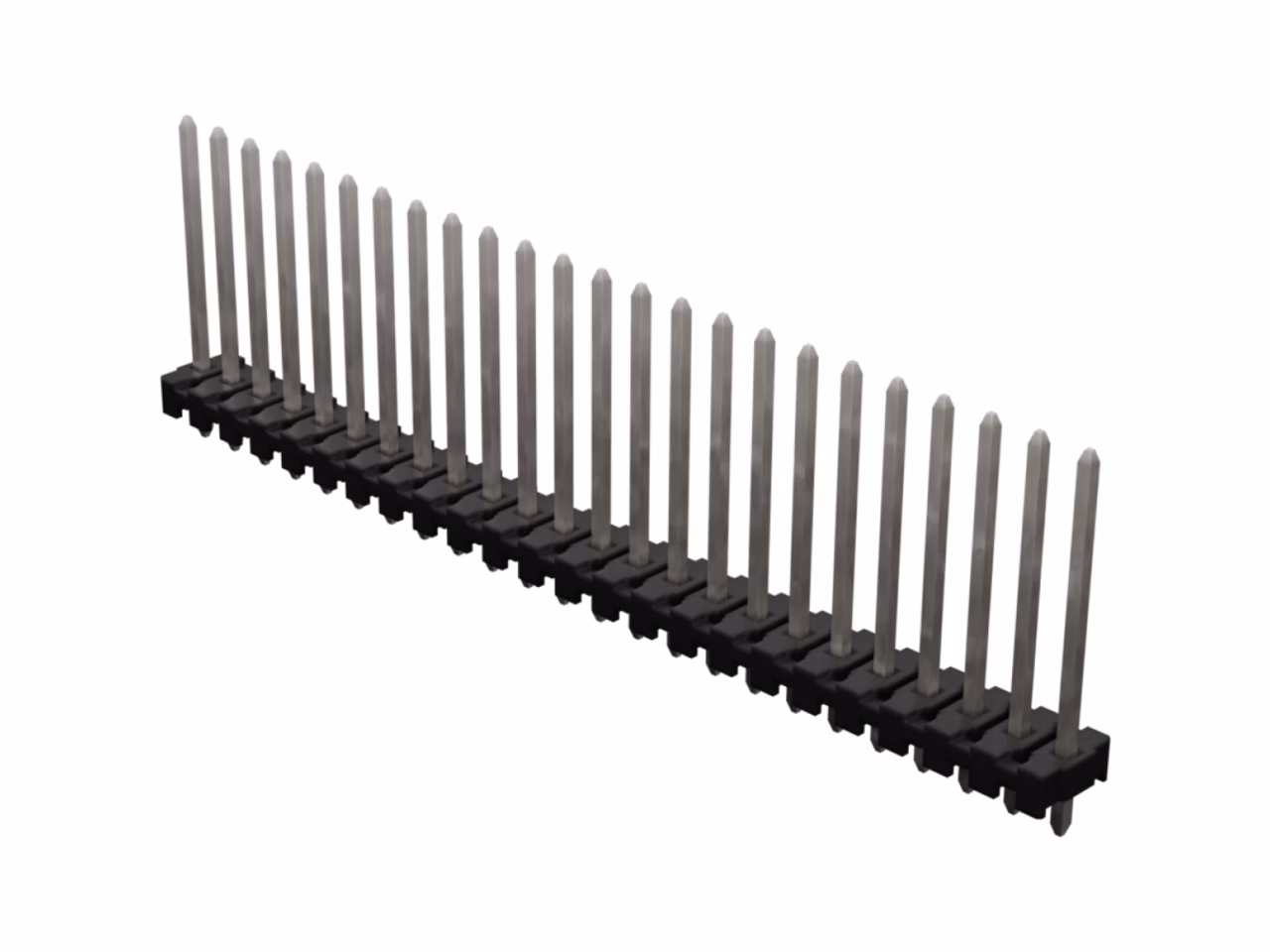 KK 396 Breakaway Header, Vertical, 24 Circuits, Matte Tin (Sn) Plating, Pin Length 28.58mm (1.125