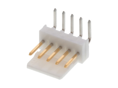 KK 254 Wire-to-Board Header, Right-Angle, with Friction Lock, 5 Circuits for sale