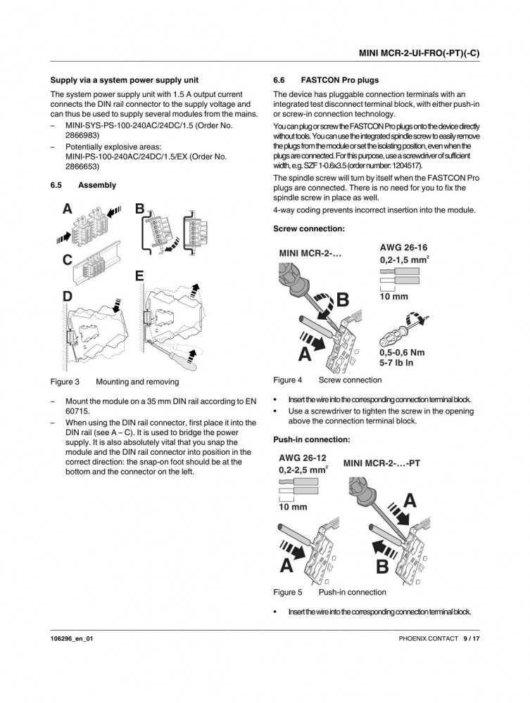 Phoenix Contact 2902031 document page 9