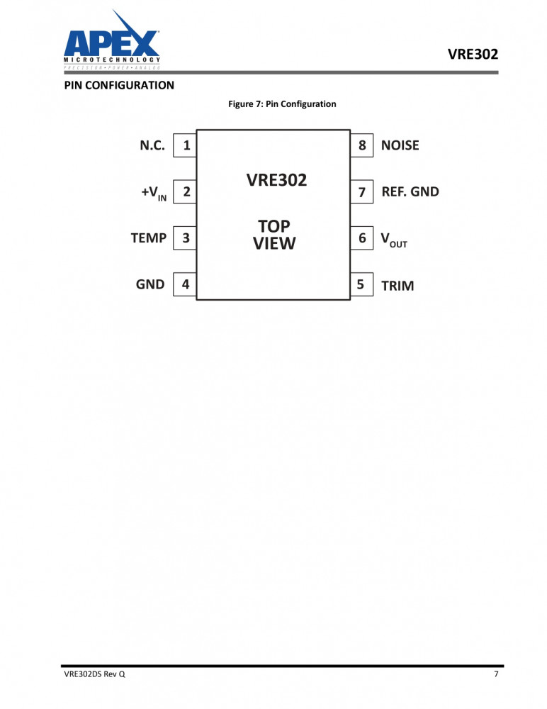 VRE302 technical document page 7
