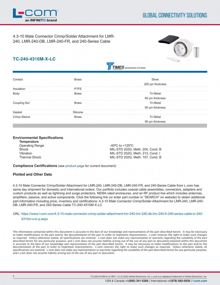 TC-240-4310M-X-LC datasheet page 2