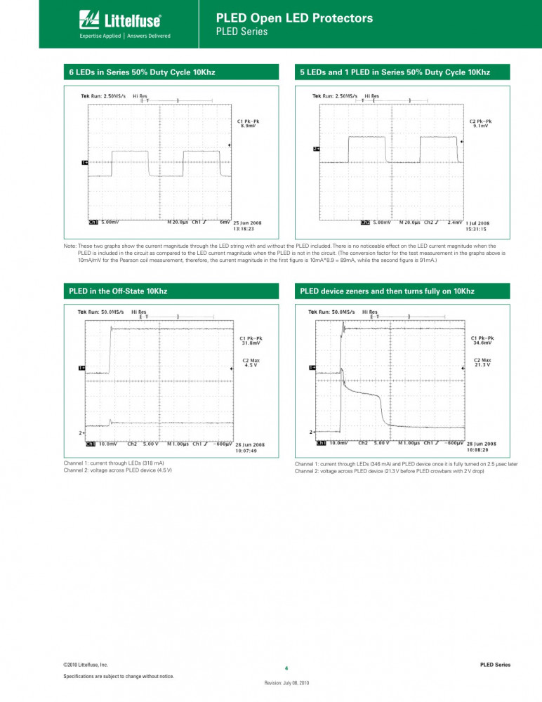 PLED18S datasheet page 3